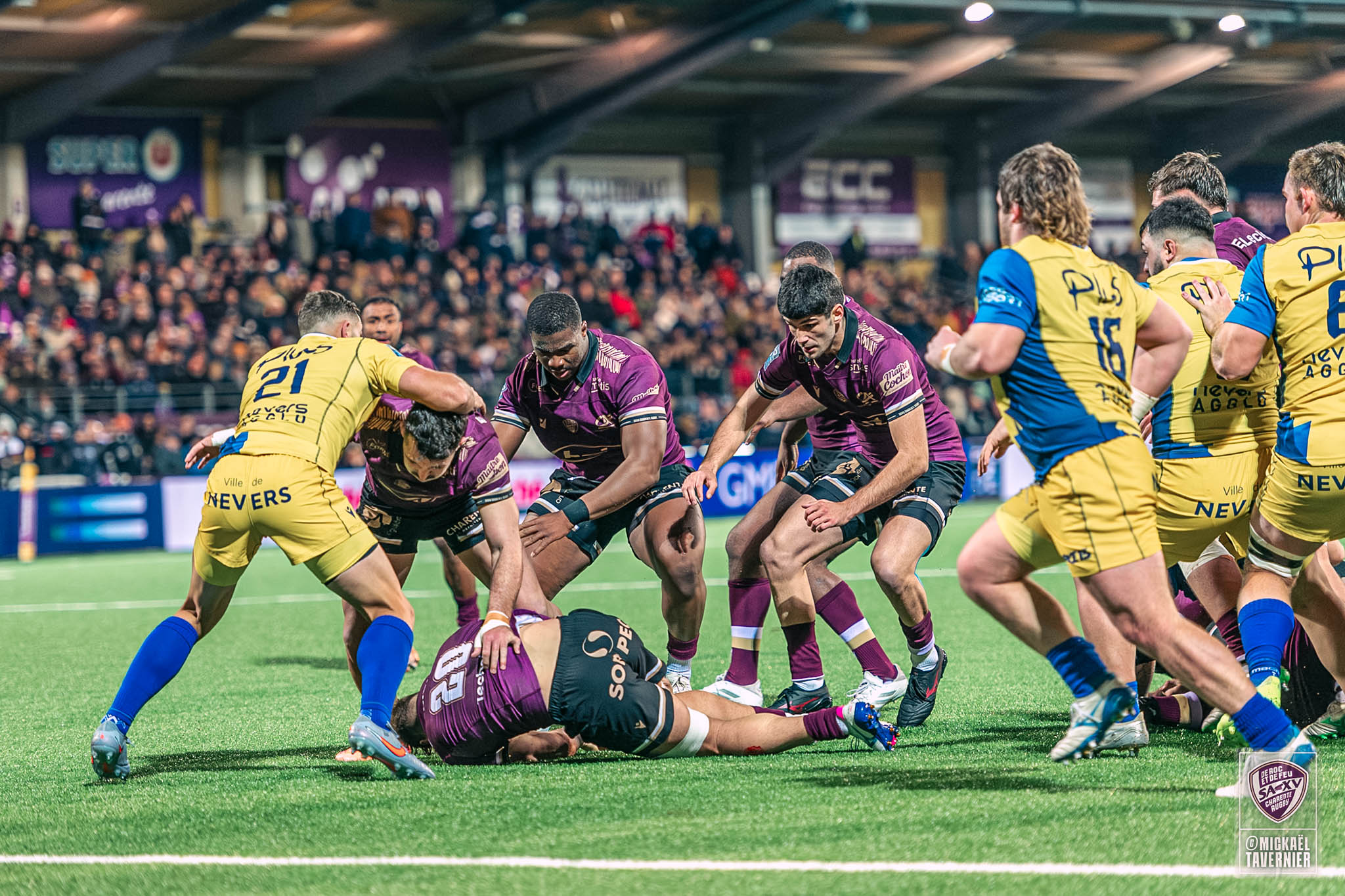 Les images de la réception de Nevers - SAXV